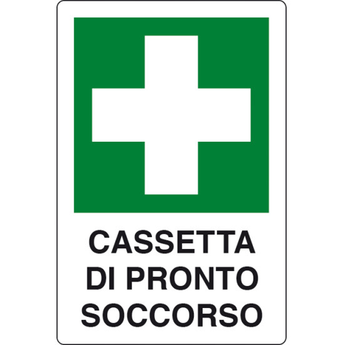 Cartello CASSETTA PRONTO SOCCORSO